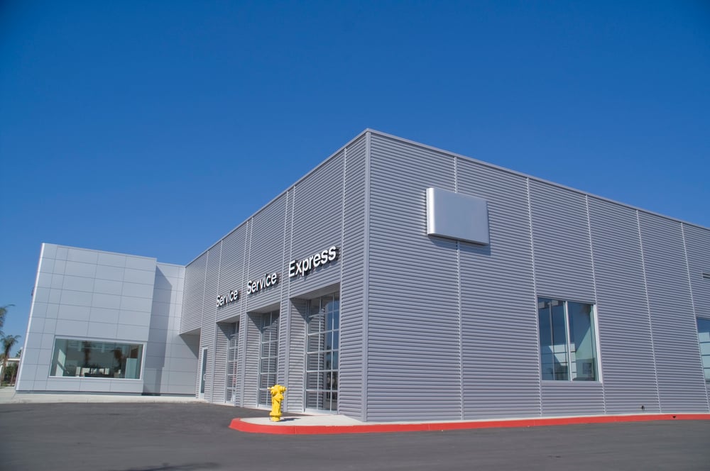 Auto Dealership Metal Building Construction and Design | Custom Steel ...